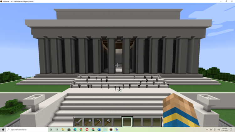 2021 MLK Day Minecraft March on the Capitol | Mr. Gonzalez's Classroom