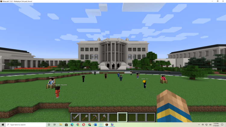 2021 MLK Day Minecraft March on the Capitol | Mr. Gonzalez's Classroom