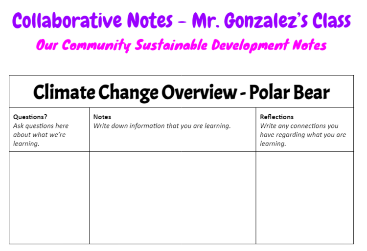 Sustainability Development in Minecraft | Mr. Gonzalez's Classroom