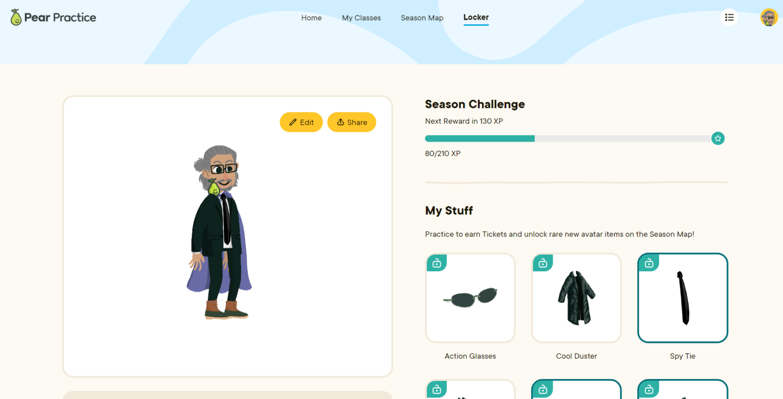 Pear Practice is SO MUCH FUN #Gamification | Mr. Gonzalez's Classroom