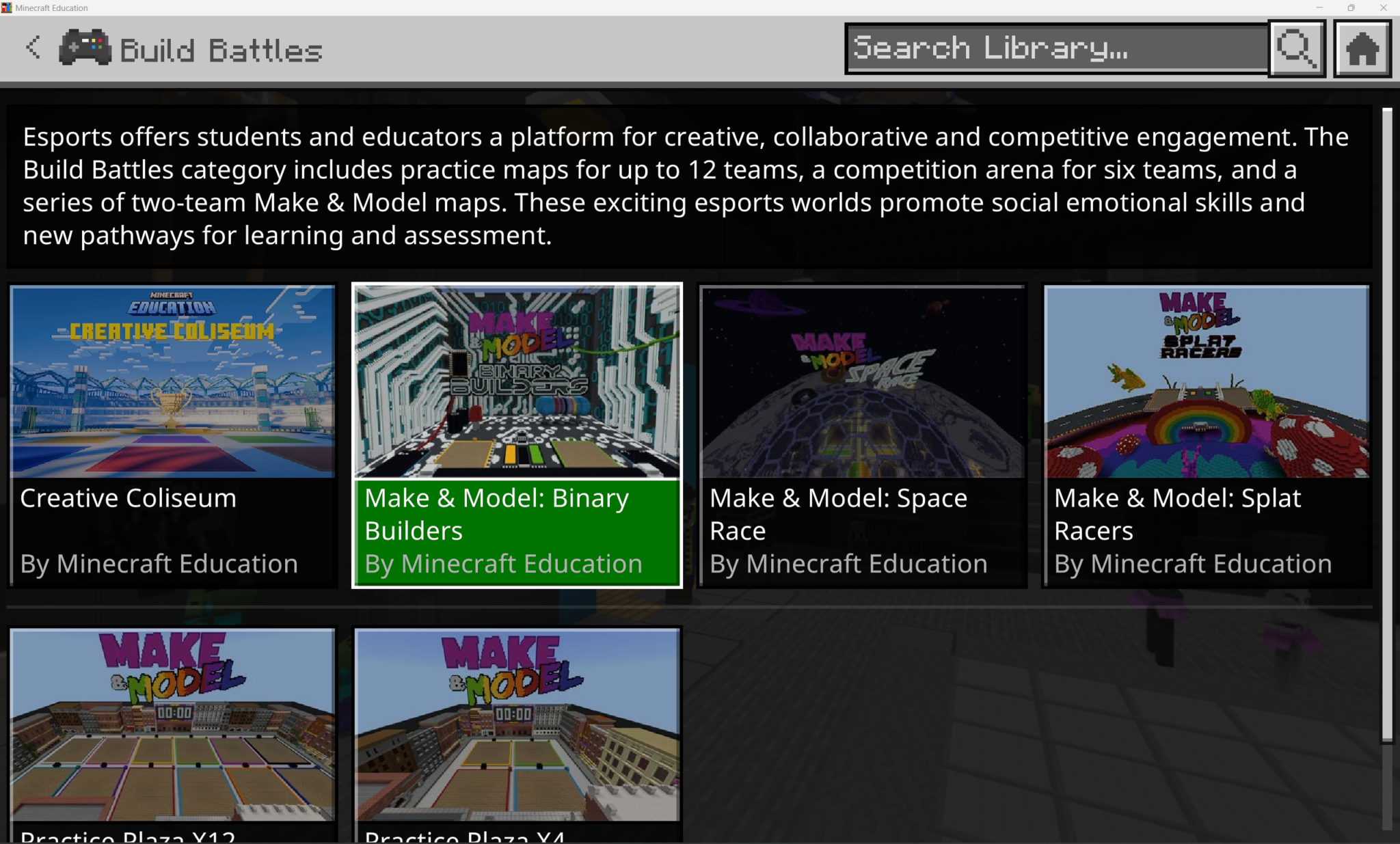 Minecraft Education Build Competitions | Mr. Gonzalez's Classroom